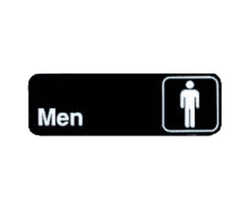 Men Sign | BSR Design & Supplies